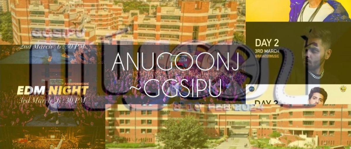 Anugoonj, GGSIPU: Lights! Camera! Anugoonj!