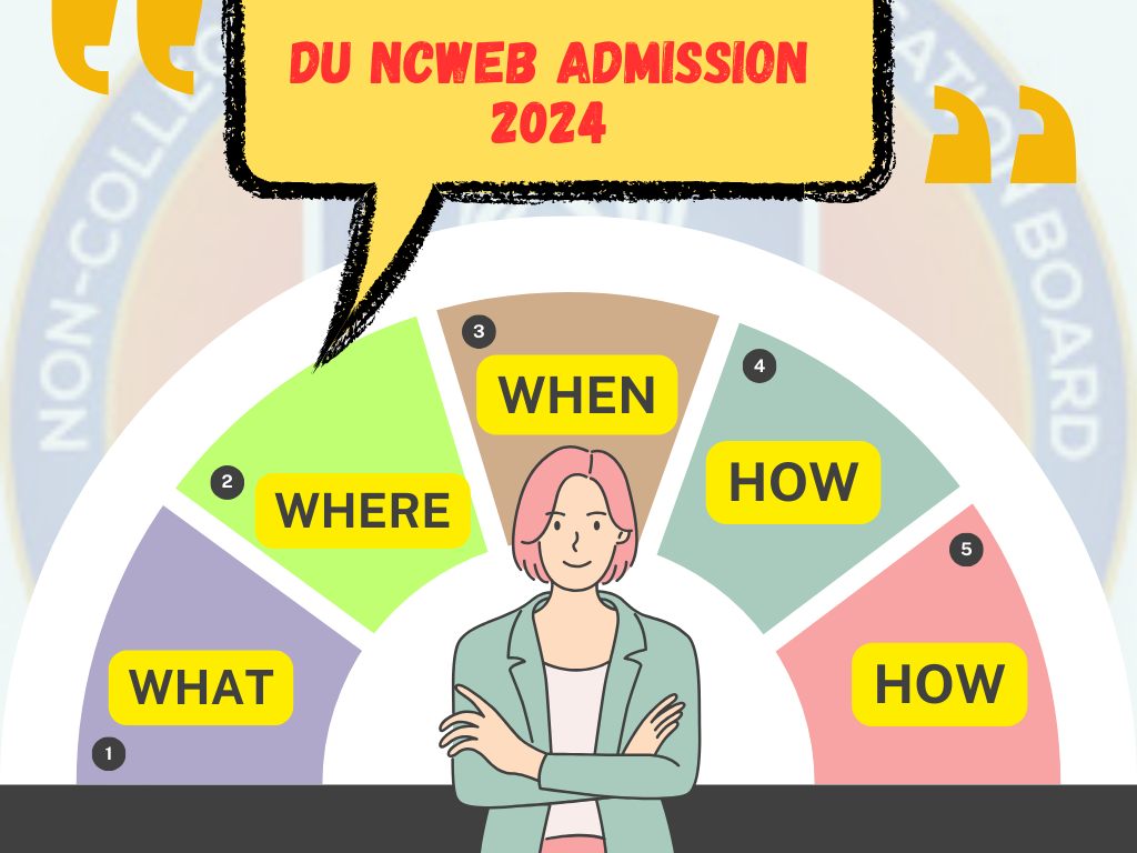 DU NCWEB Admissions 2024 Step-by-Step Guide