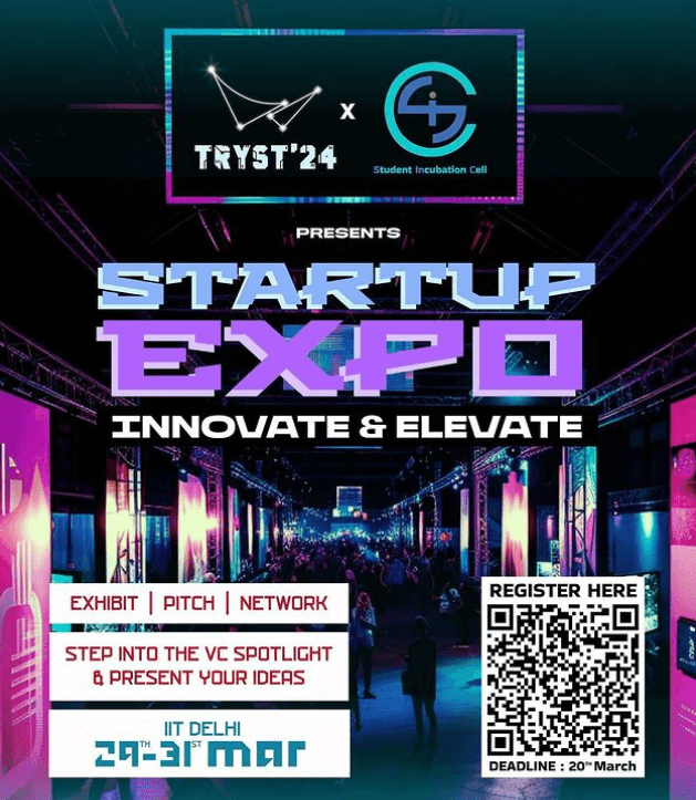 Tryst' 24: Brought To You By IIT Delhi